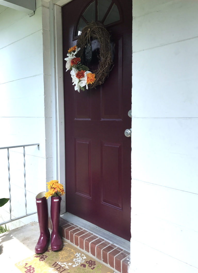 DIY Repainting My Front Door | Lovely Olive Living